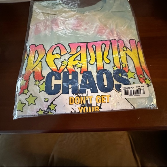 Creating Chaos | Tops | Creating Chaos Tee Multicolor | Poshmark